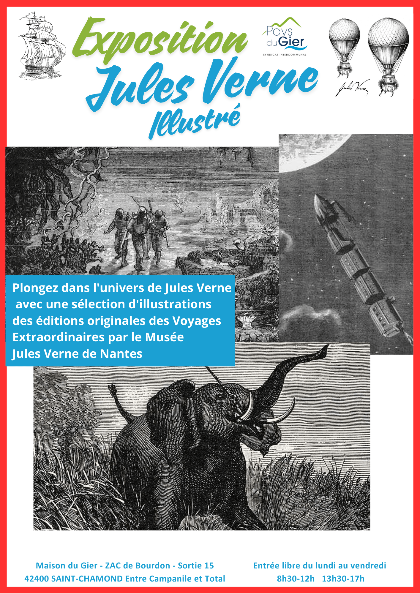 Jules Verne se présente au Pays du Gier - Pays du Gier