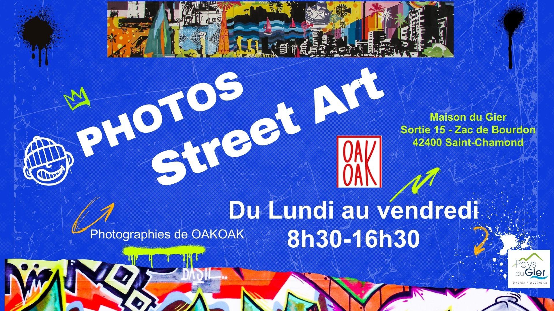 Exposition de photos STREET ART à la Maison du Gier - Pays du Gier